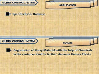 Automatic railway level crossing gate & slurry management. | PPT