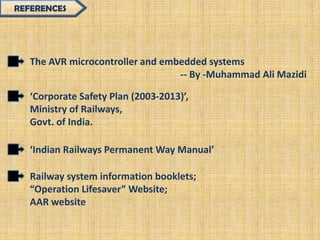 Automatic railway level crossing gate & slurry management. | PPT