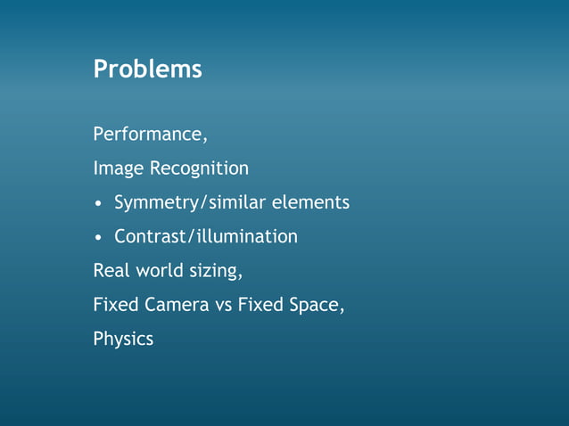Augmented Reality Application - Final Year Project | PPTX | Computer ...