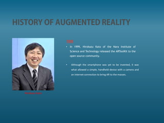 Augmented Reality Application - Final Year Project | PPTX