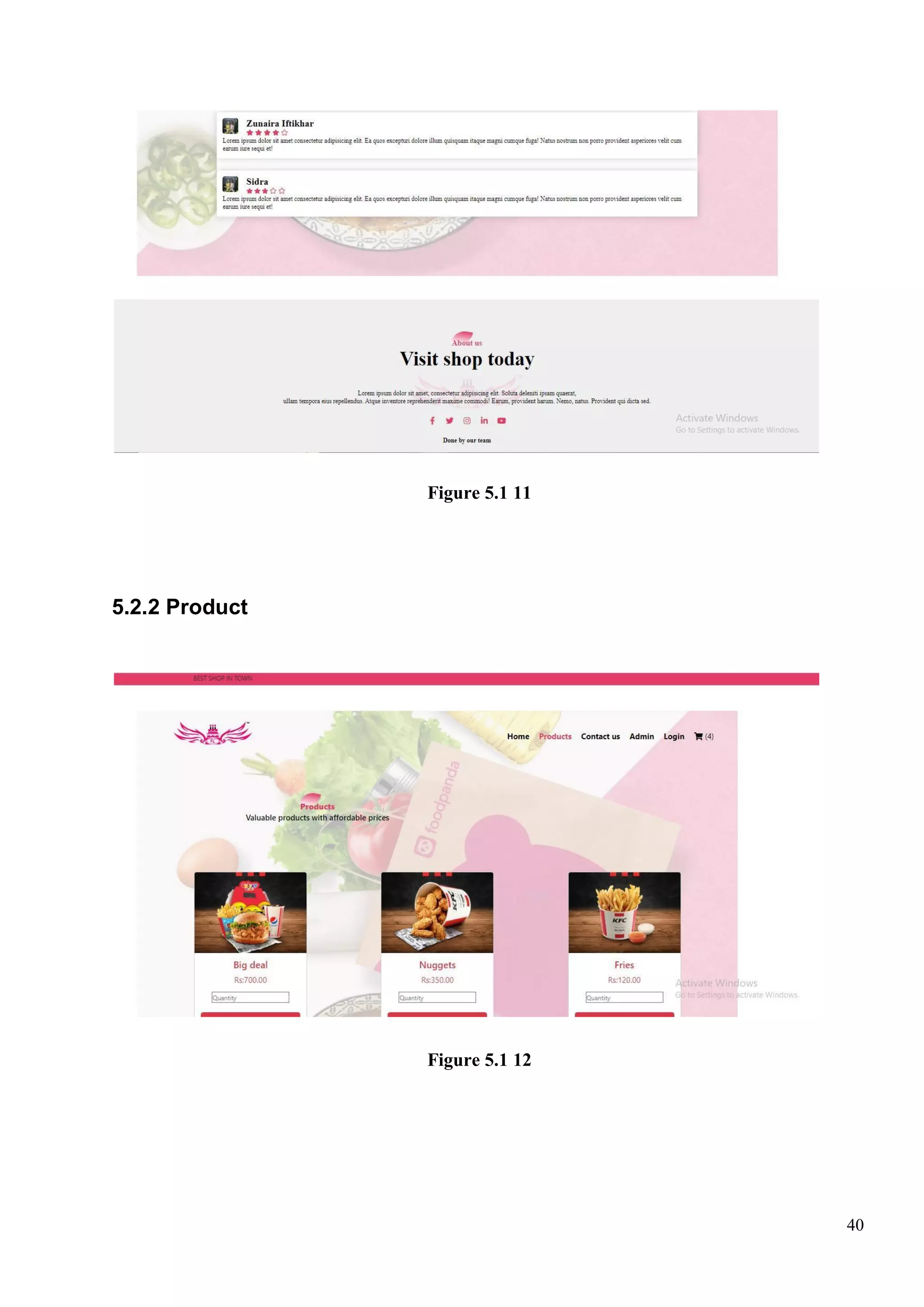 Final Year Project of Online Food Ordering System | PDF