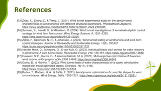 Optimization of wind Turbine blade design using wind tunnel testing | PPT