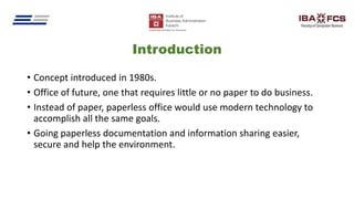 Paperless Communication | PPT