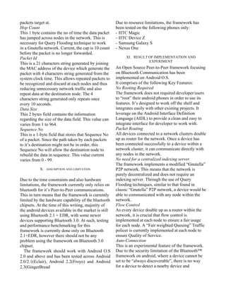 FYP: Peer-to-Peer Communications Framework on Android Platform | PDF