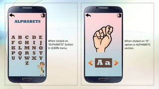 Smart with Sign Language (Mobile App) | PPT