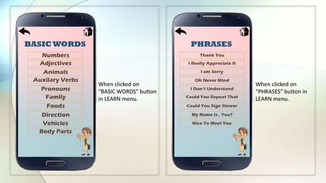 Smart with Sign Language (Mobile App) | PPT