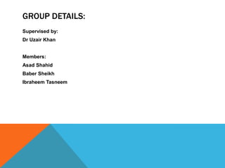 Fyp 2 final presentation | PPTX