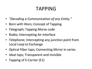 Fyp Final Presentation E1 Tapping | PPT