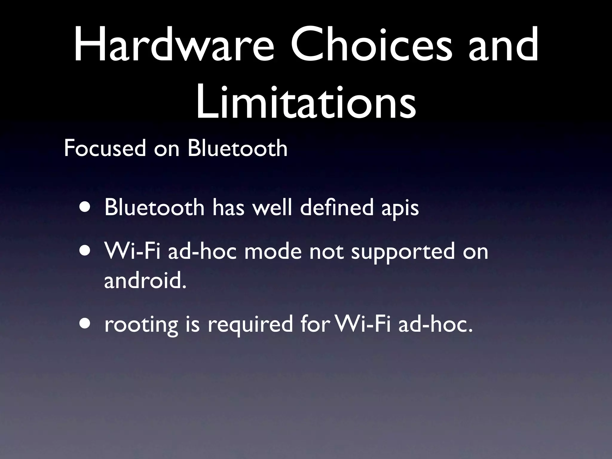 FYP%3A+Peer-to-Peer+Communications+Framework+on+Android+Platform | KEY