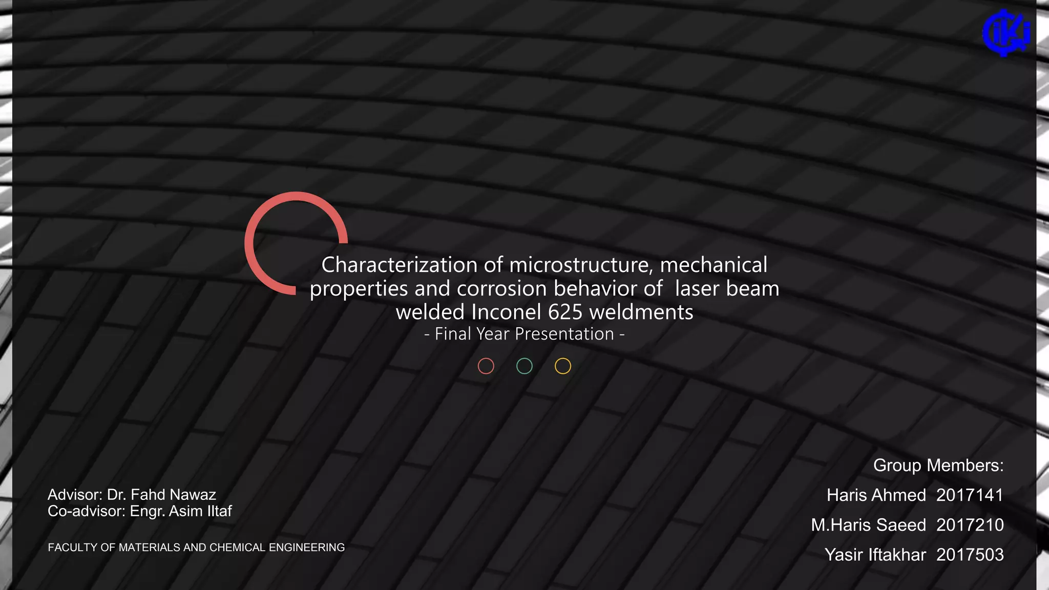 Characterization of microstructure, mechanical properties and corrosion behavior of laser beam ...