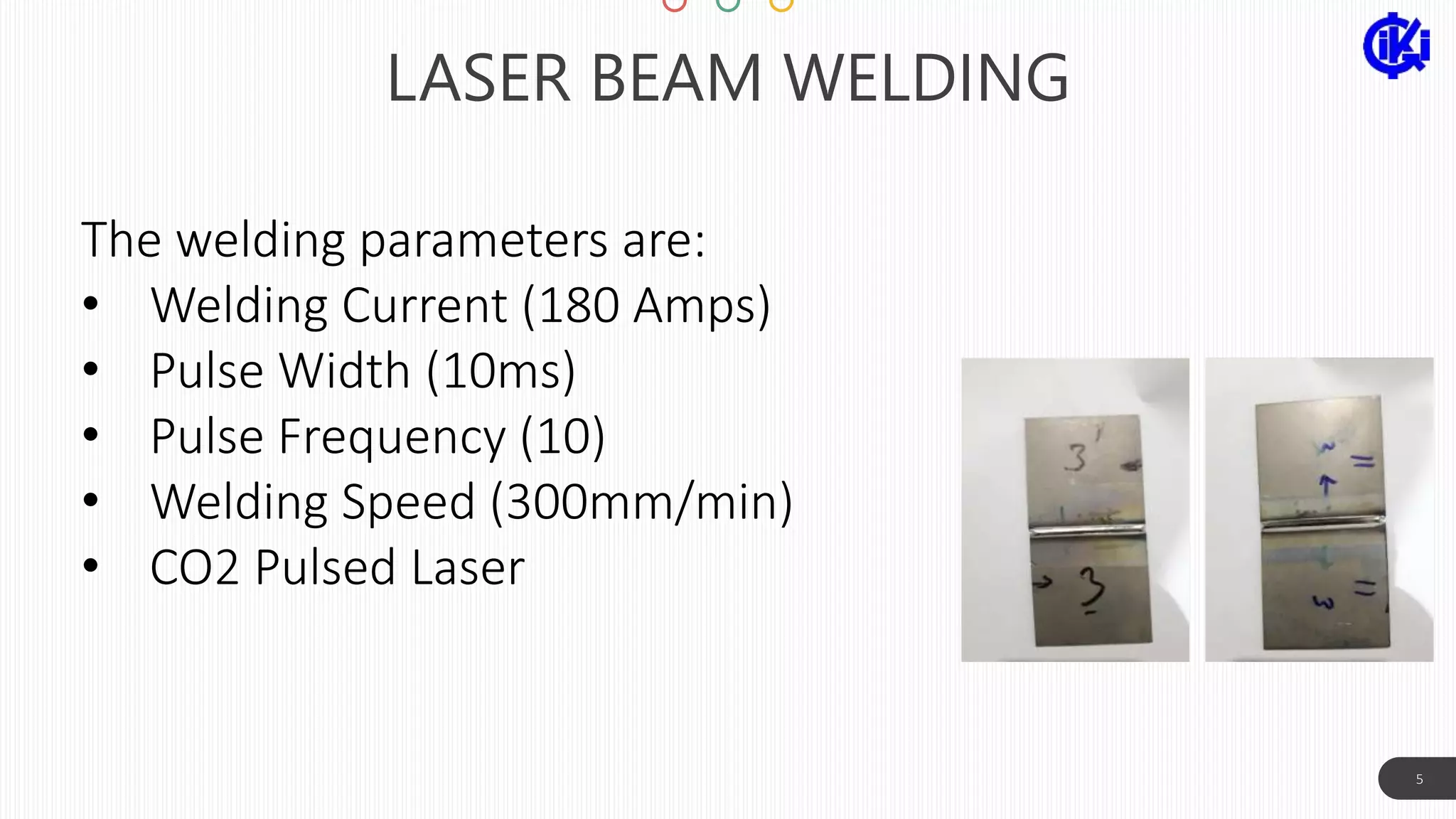 Characterization of microstructure, mechanical properties and corrosion behavior of laser beam ...