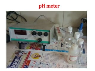 pH meter Use, Calibration and application | PPTX