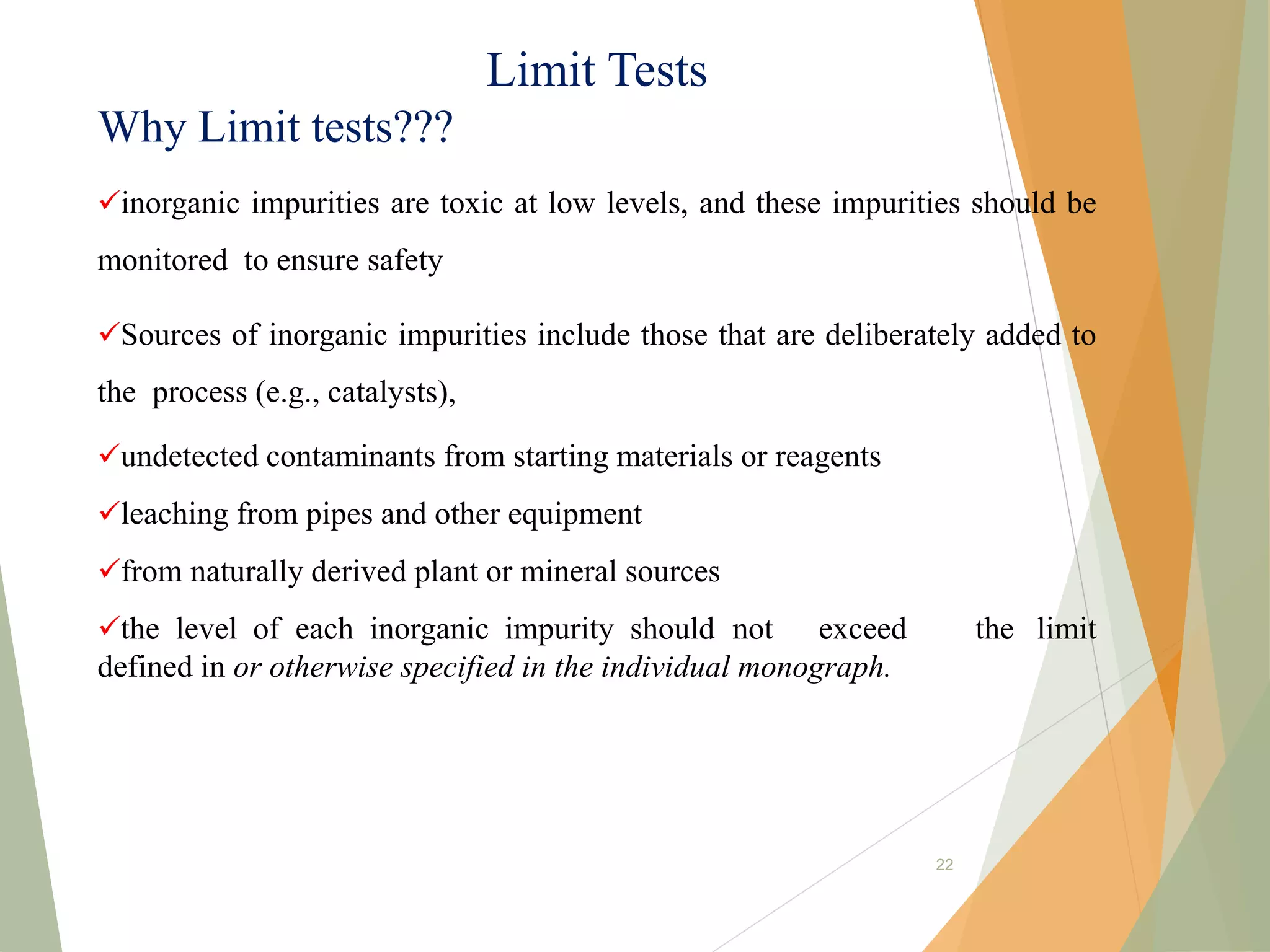 Impurities in Pharmaceutical substances | PPT