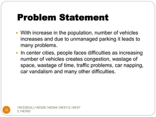 smart vehicle parking system | PPTX