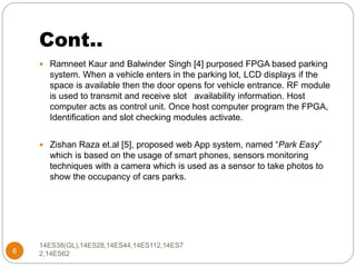 smart vehicle parking system | PPTX