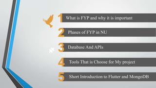 Final Year Project Phases in Northern University | PPTX