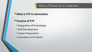 Final Year Project Phases in Northern University | PPTX