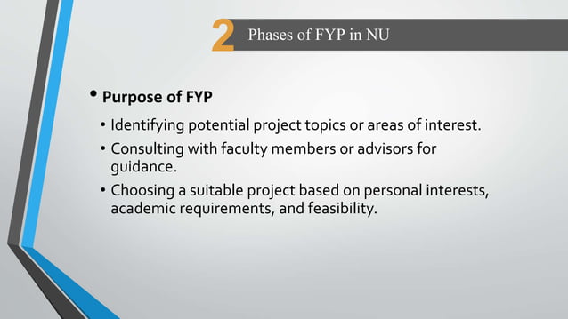 Final Year Project Phases in Northern University | PPTX | Databases | Computer Software and ...