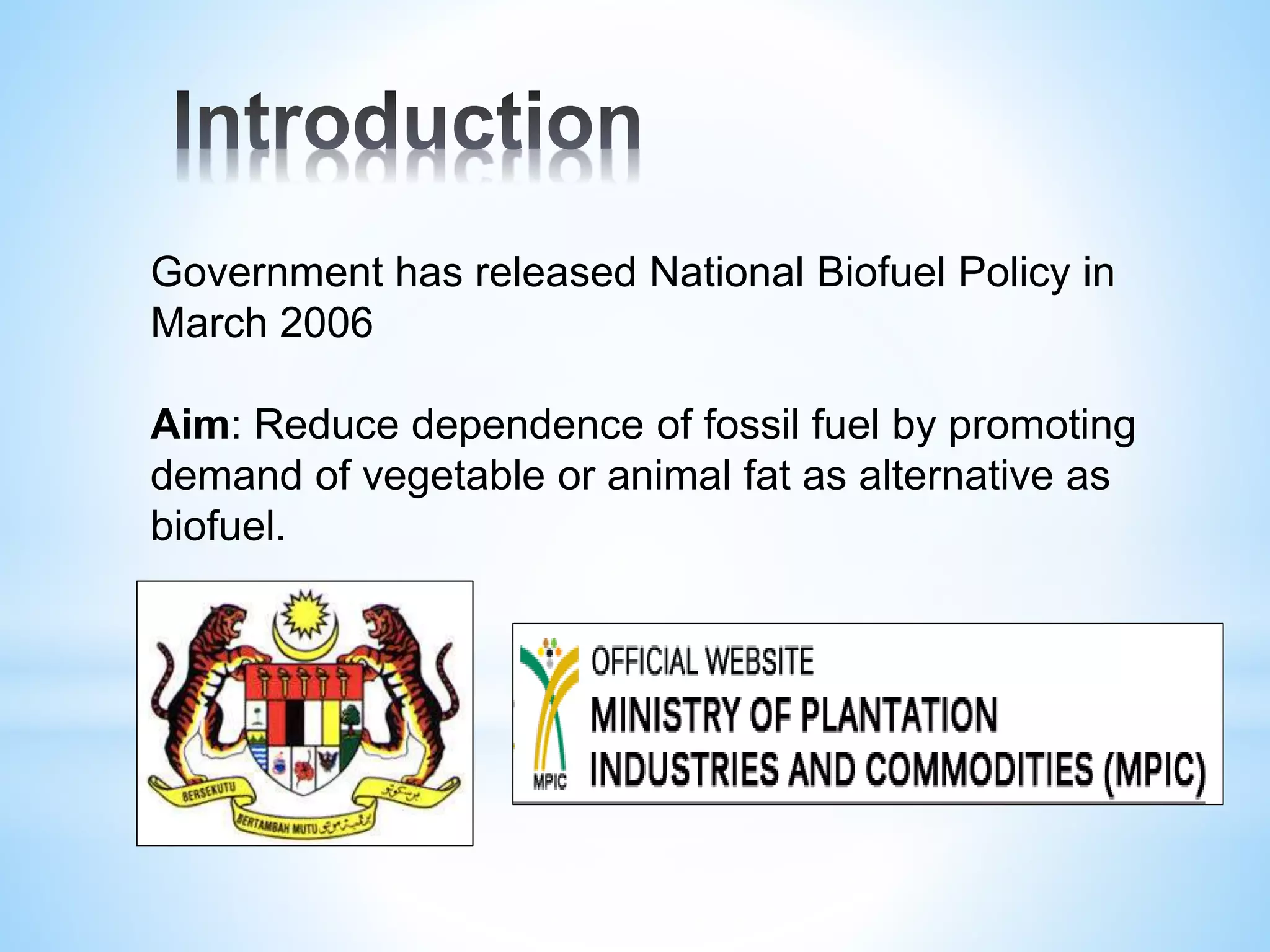 Biodiesel from Waste Chicken Fats by Base Tranesterification Using ...