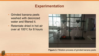 Fyp presentation waste-water treatment | PPTX