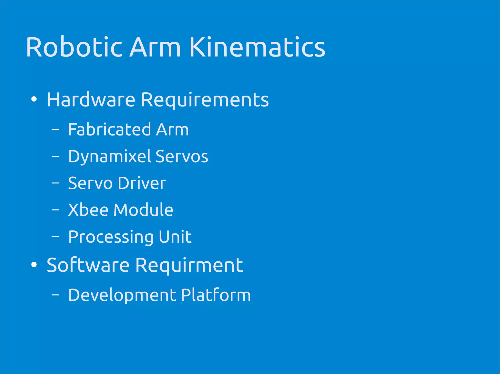 Utility Domestic Robot Presentation | PDF