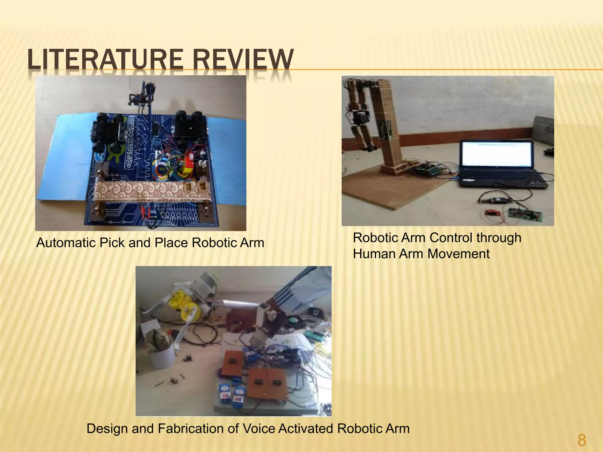 Robotic Arm 5 degree of freedom (5 DOF) | PPTX