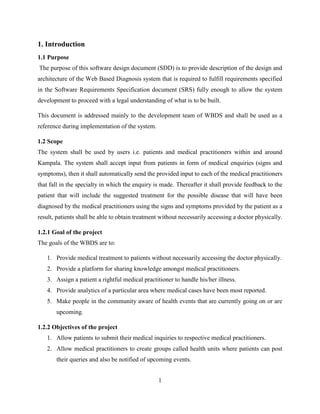 Software Engineering Final Year Project Report | PDF