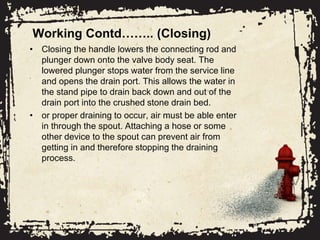 Evaluating Proper Location for Fire Hydrants on Main Road | PPTX