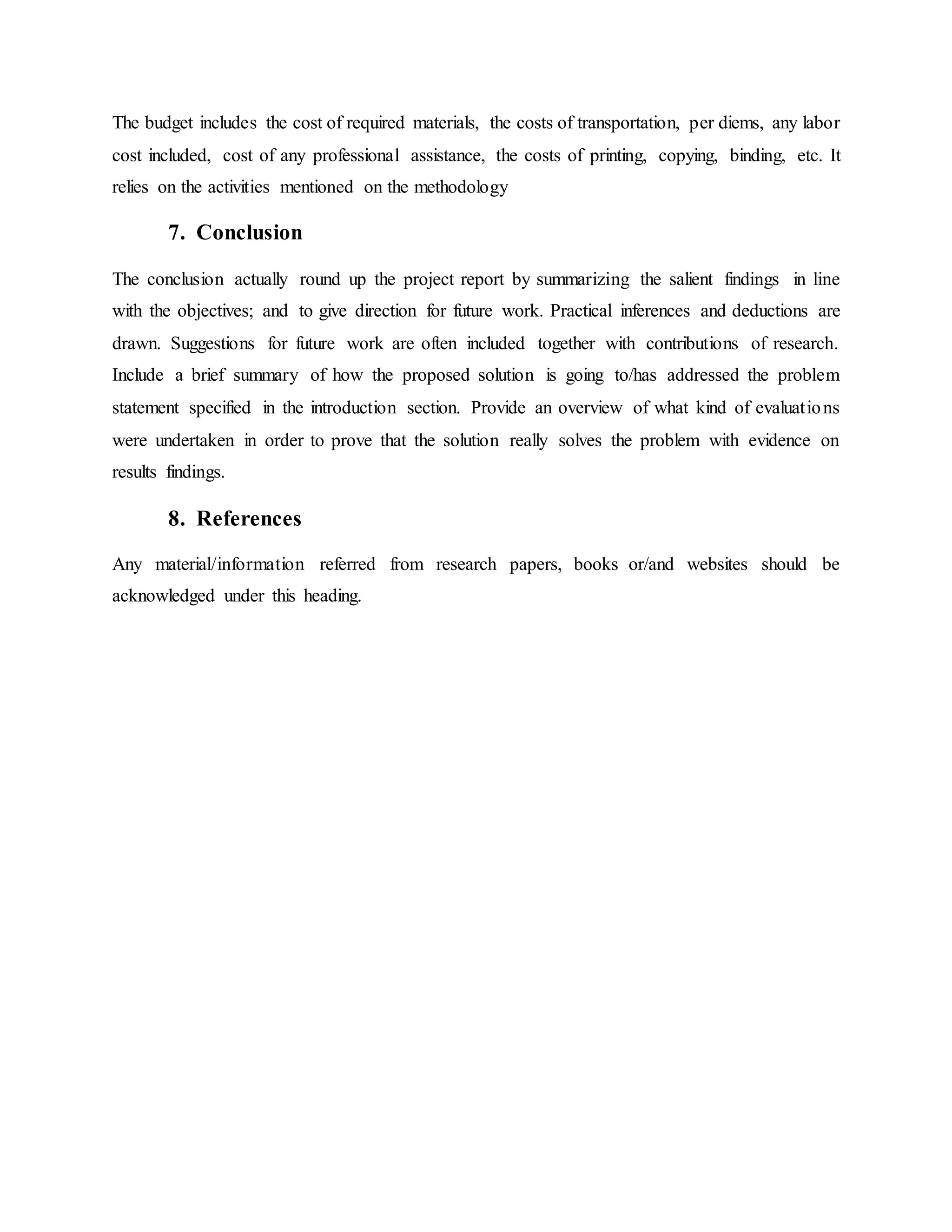 Fyp proposal format | PDF