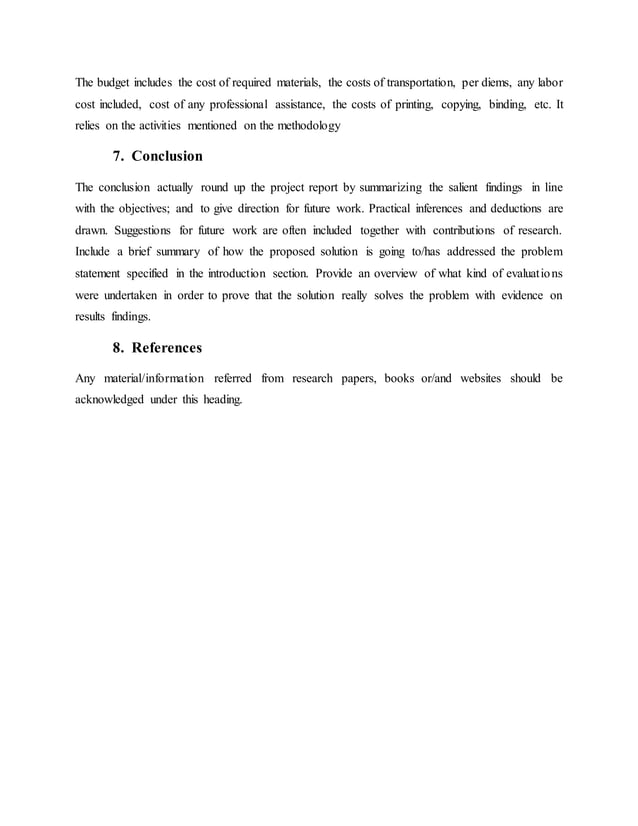 Fyp proposal format | PDF