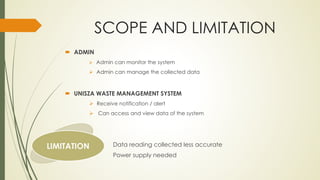 FYP PRESENTATION - IOT GARBAGE MONITORING SYSTEM | PDF | Home ...