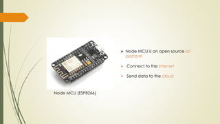 FYP PRESENTATION - IOT GARBAGE MONITORING SYSTEM | PDF | Home ...