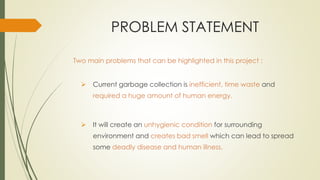 FYP PRESENTATION - IOT GARBAGE MONITORING SYSTEM | PDF | Home Appliances | Home & Garden
