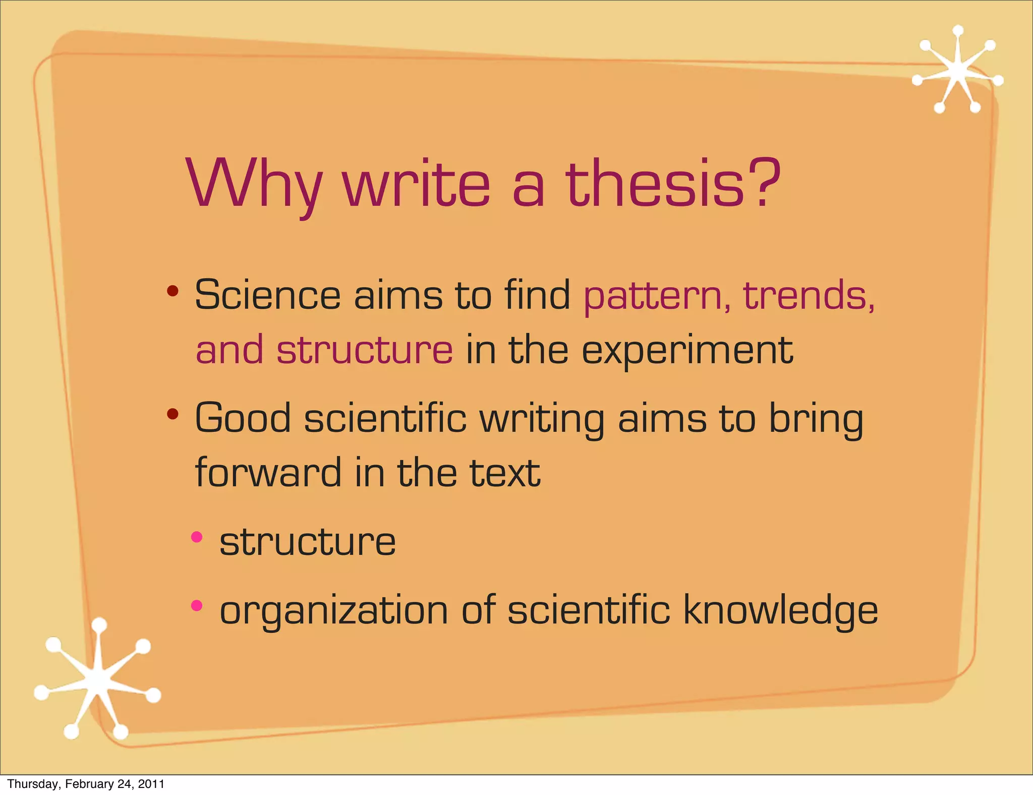 How to Write a Thesis | PDF