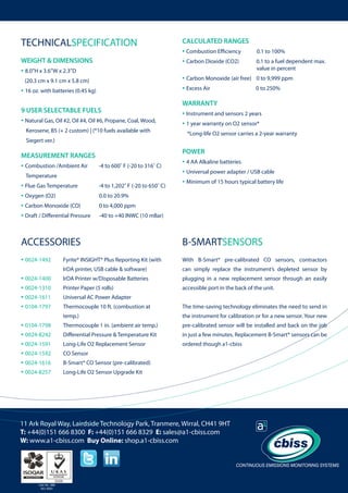 Fyrite insight plus | PDF