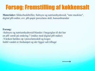 Fysik det periodiske system 9A | PPTX