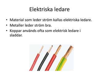 Lena Koinberg | Fysik: Elektricitet och Magnetism | PPTX