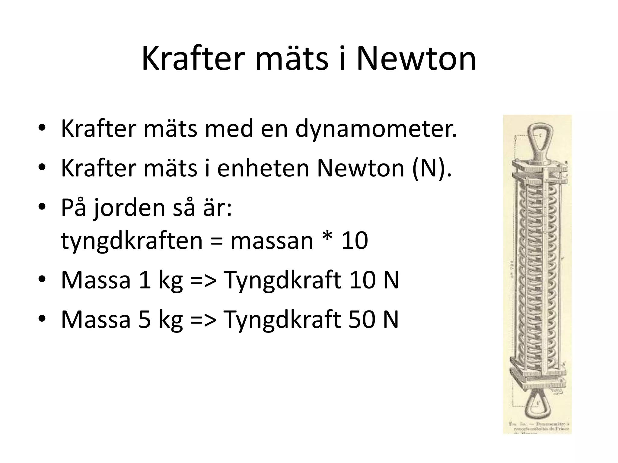 Lena Koinberg | Fysik: Kraft och Tryck | PPTX