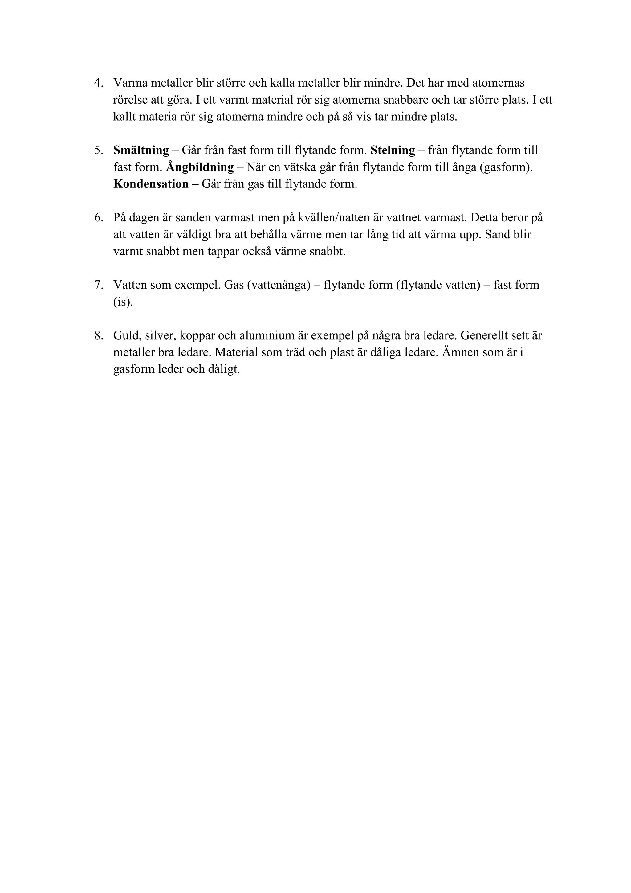 Fysik sammanfattning | PDF