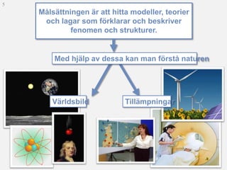 Fysik som naturvetenskap | PPTX