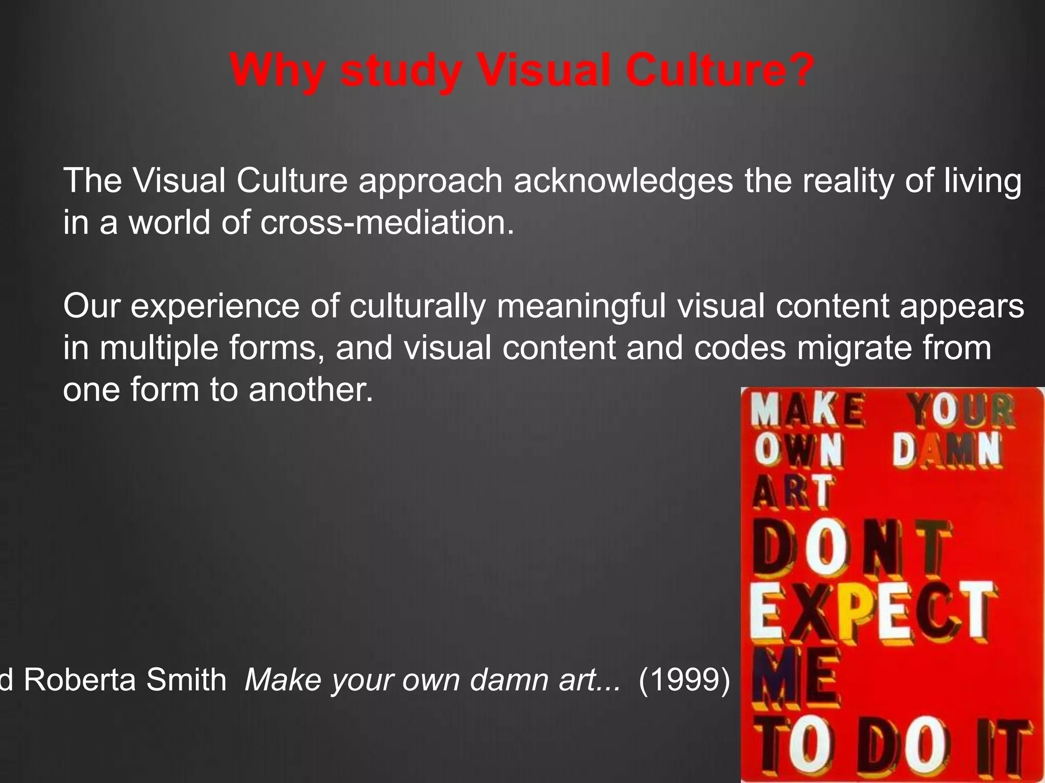 Introduction to Visual Culture | PPTX