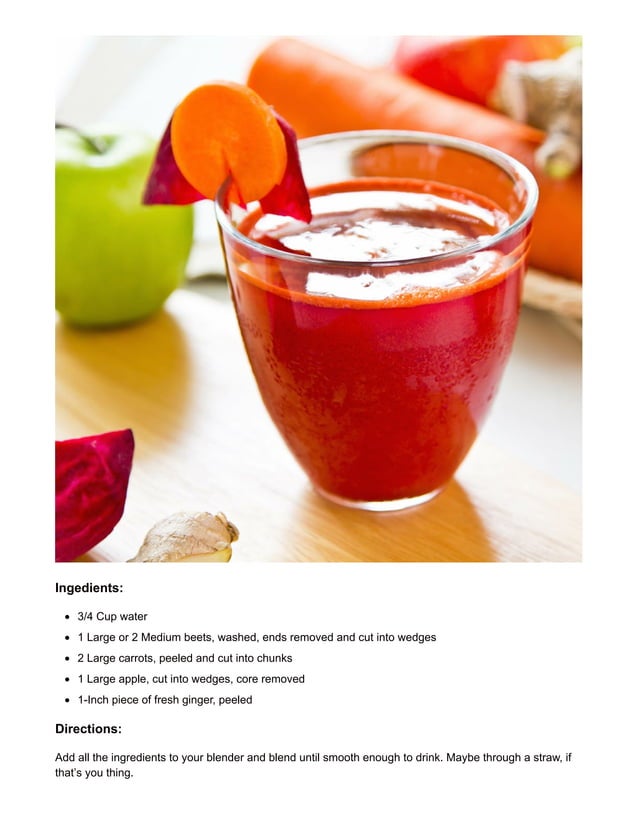22 Simple Smoothie Recipes | PDF | Nutrition | Healthy Living