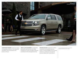 2015 Chevrolet Suburban eBrochure | PDF
