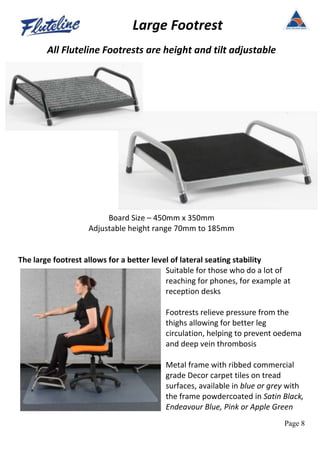 Fluteline footrest large | PDF