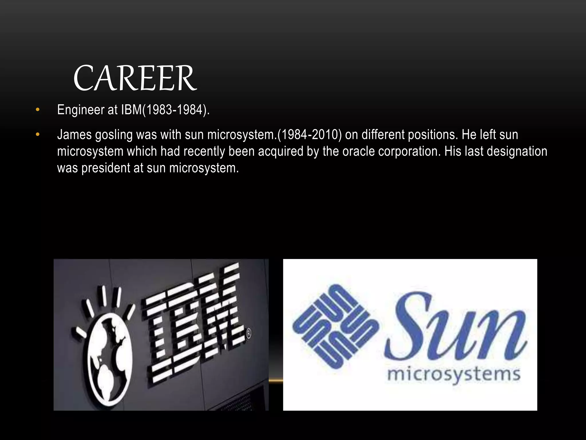 James gosling | PPTX