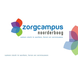 F zorgcampus noorderboog | PPT | Eldercare | Family and Relationships