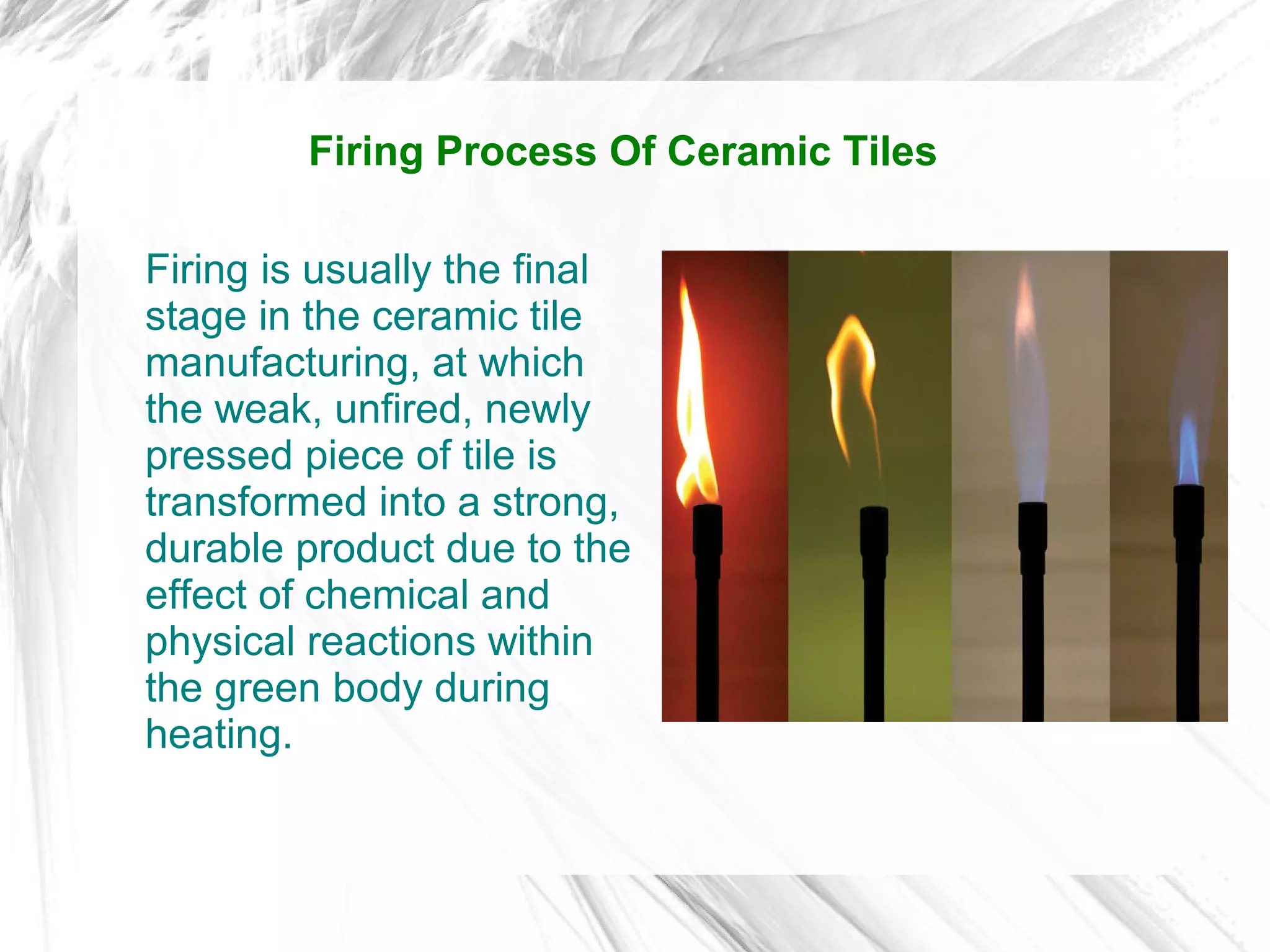 Manufacturing Process Of Ceramic Tiles | ODP