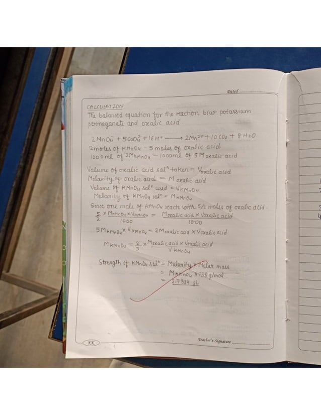 Cbse class 12 Chemistry practical file/record 2021-22 | PDF