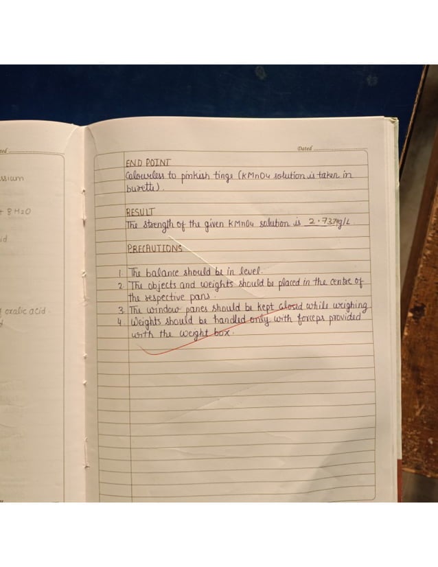 Cbse class 12 Chemistry practical file/record 2021-22 | PDF