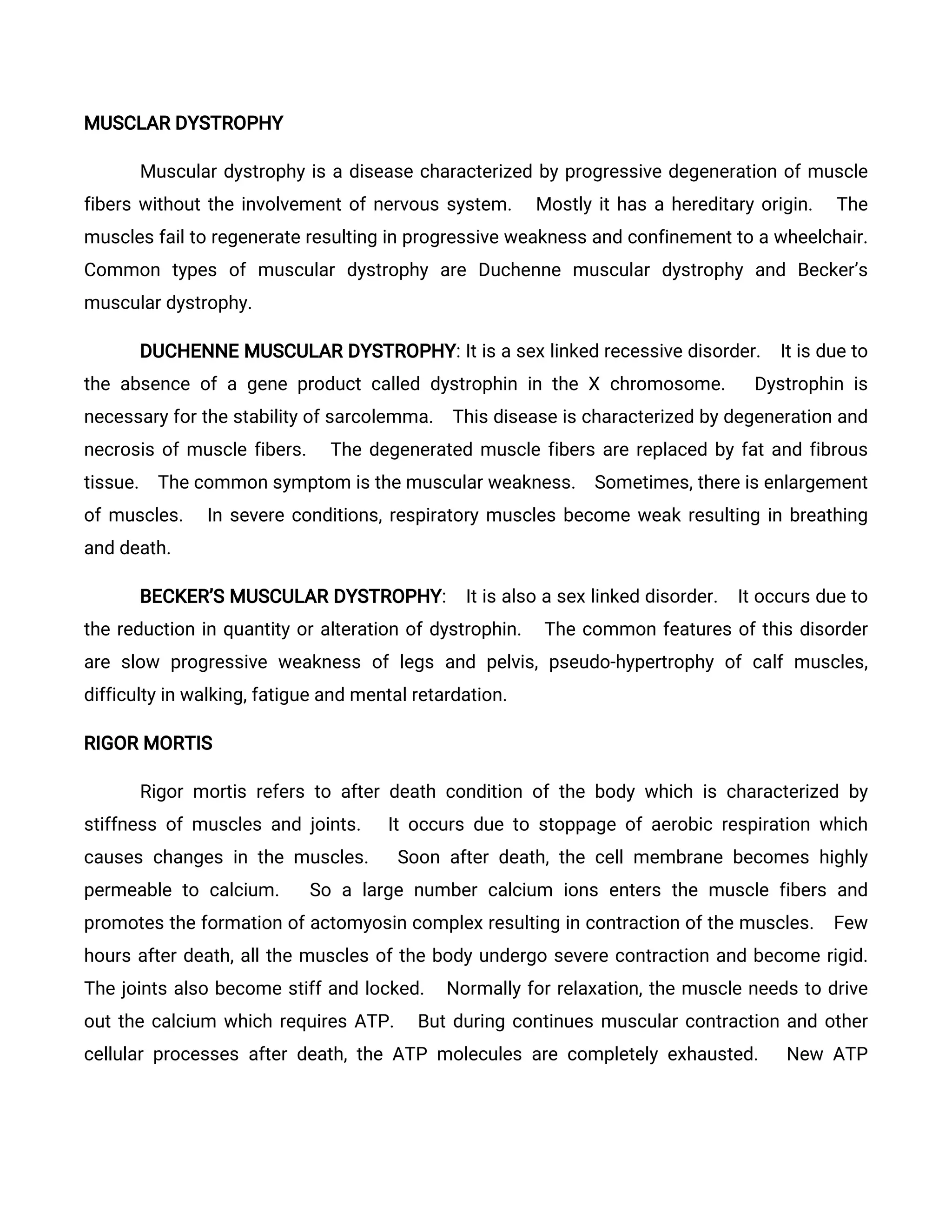 MUSCULAR SYSTEM for B sc Nursing students | PDF